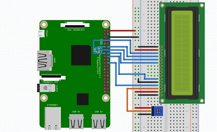 Raspberry Pi'yi LCD ekrana nasıl bağlar? - Reshine ekranı