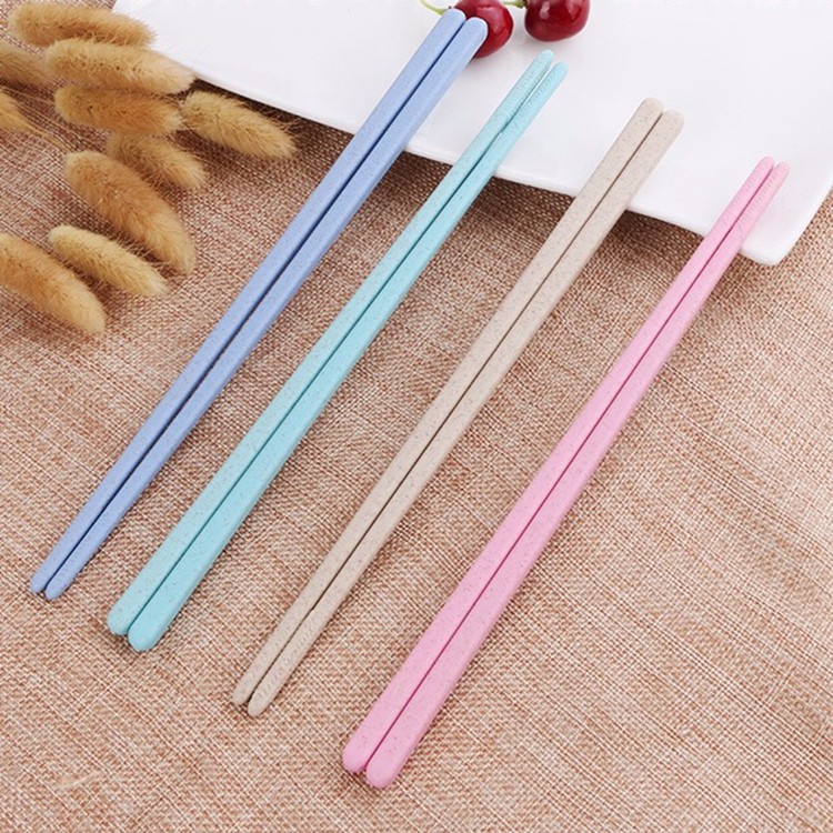 Kitchen Heath Wheat Straw Wholesale Sample Free Children Chopsticks ...
