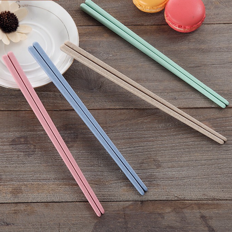 Kitchen Heath Wheat Straw Wholesale Sample Free Children Chopsticks ...