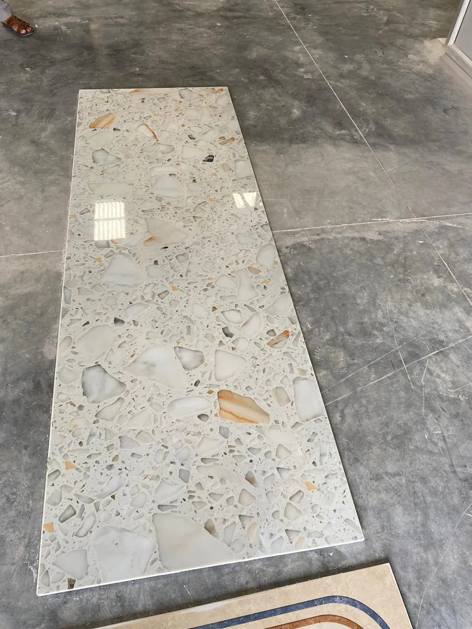 Large Slab tegulis - Edison lapis