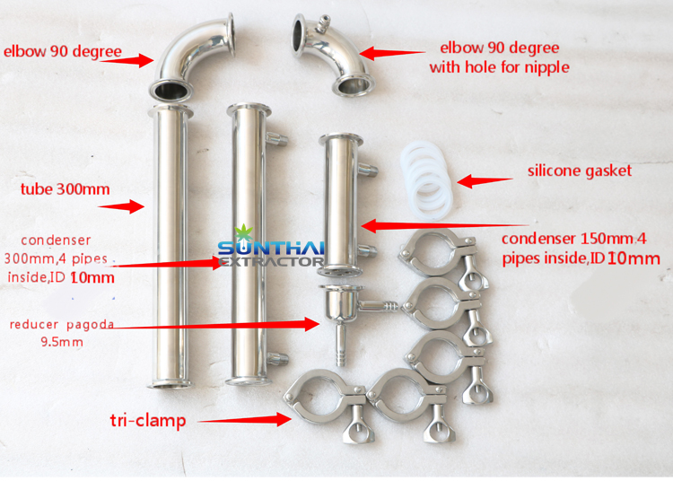 Condenser Kits Dephlegmator Reflux from China manufacturer - Wenzhou ...