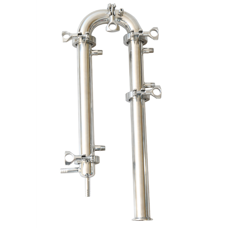 Stainless Distillation column Reflux tower distiller Dephlegmator from ...