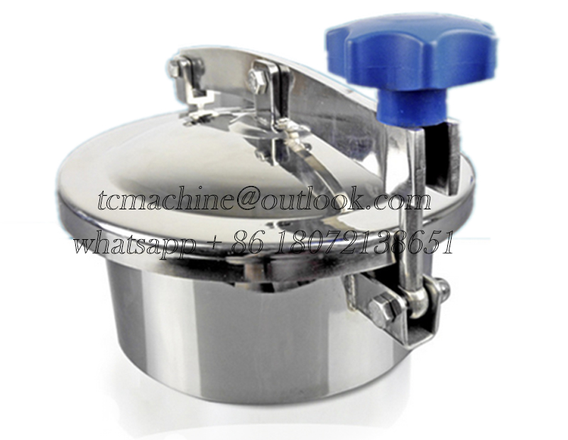 Elliptical Manhole Cover Oval Manway outwards opening for Atmospheric ...