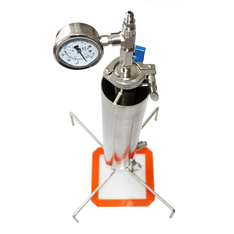 Sanitary Stainless Steel Close Pressure Extractor with Tripod from ...