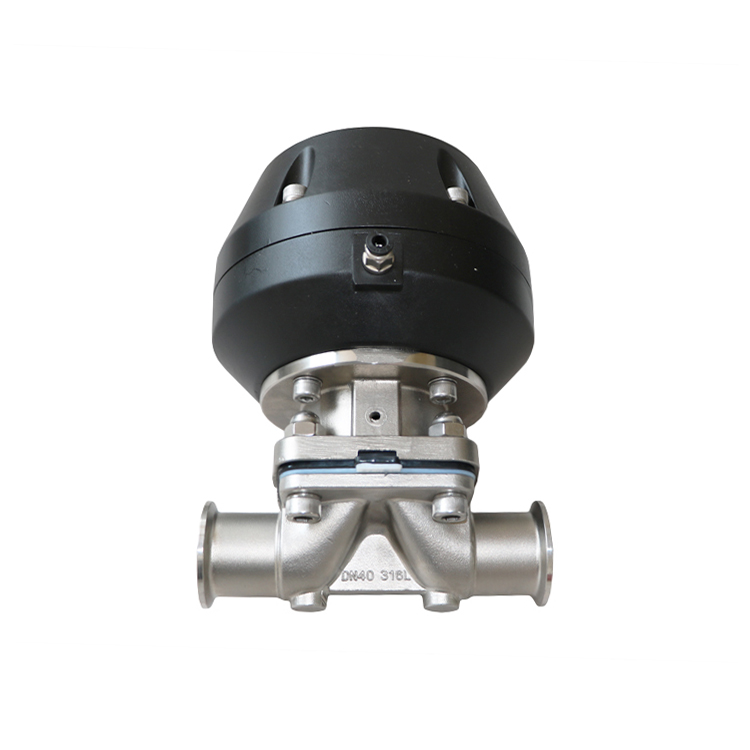 Pneumatic Sanitary Diaphragm Valves with PTFE+EPDM Membrane from China ...