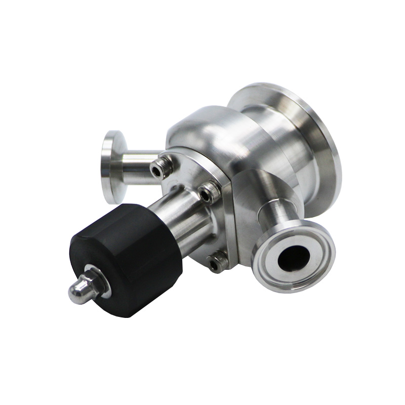 Sanitary Manual Weld Aseptic Sampling Valve with Plastic Handle from ...