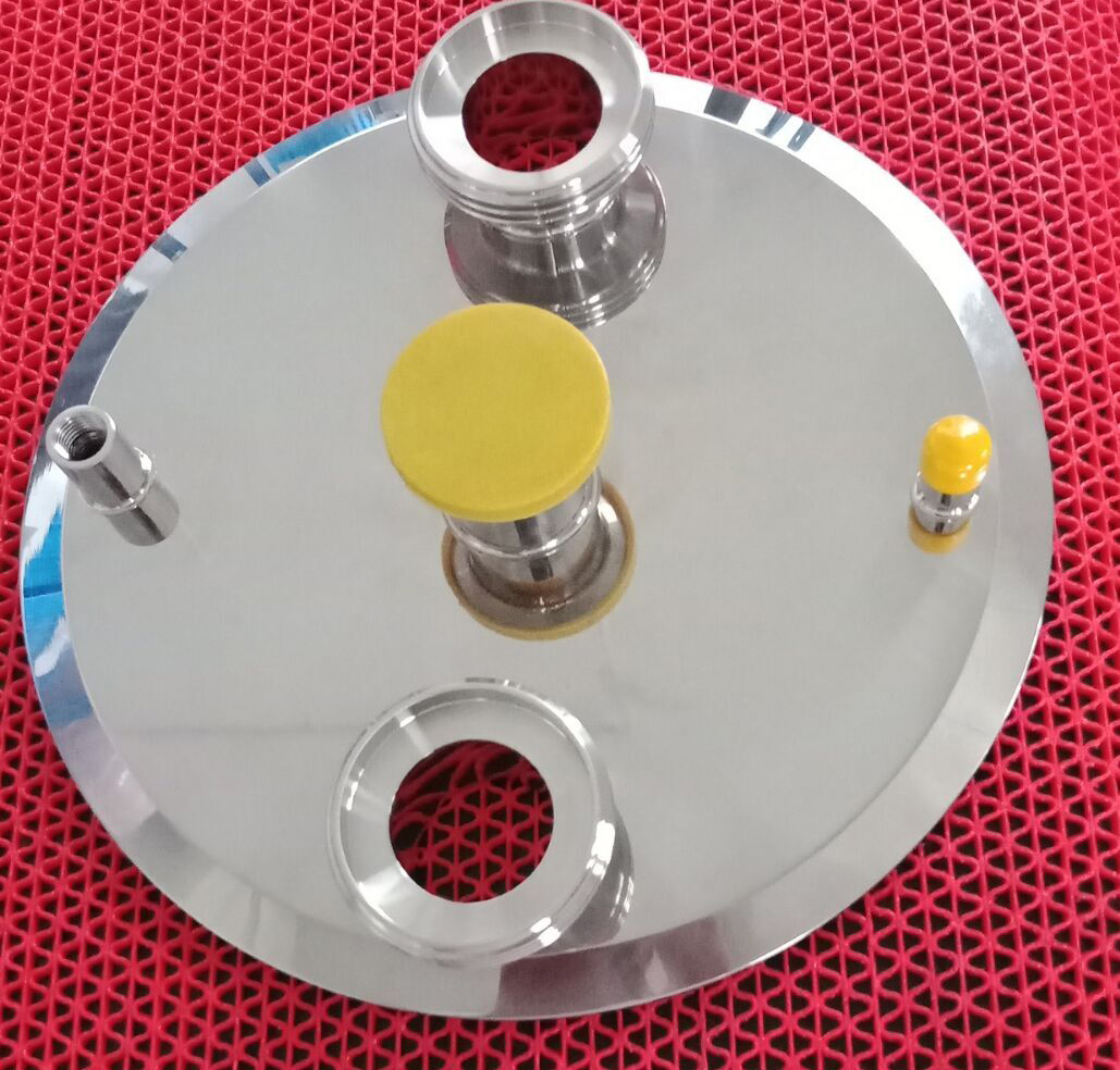 Stainless Steel Lid End Cap with 2 Sight Glasses from China ...