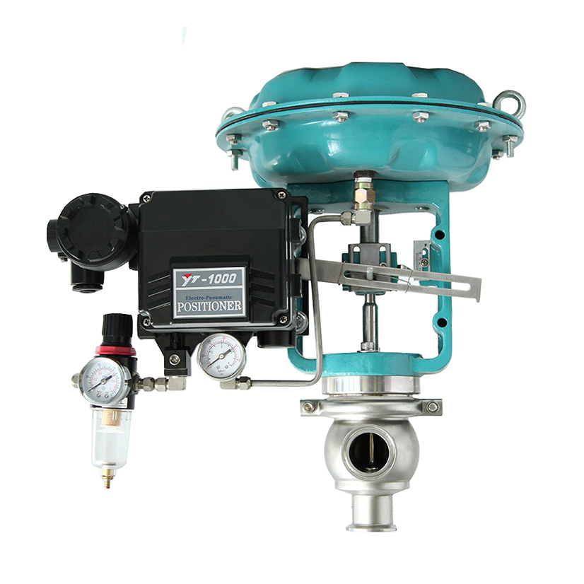 Sanitary Membrane Pneumatic Regulating Control Valve from China ...