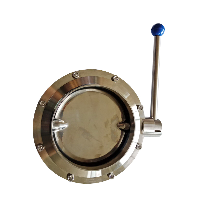 Sanitary Weld Butterfly Valve With Pull Handle from China manufacturer ...