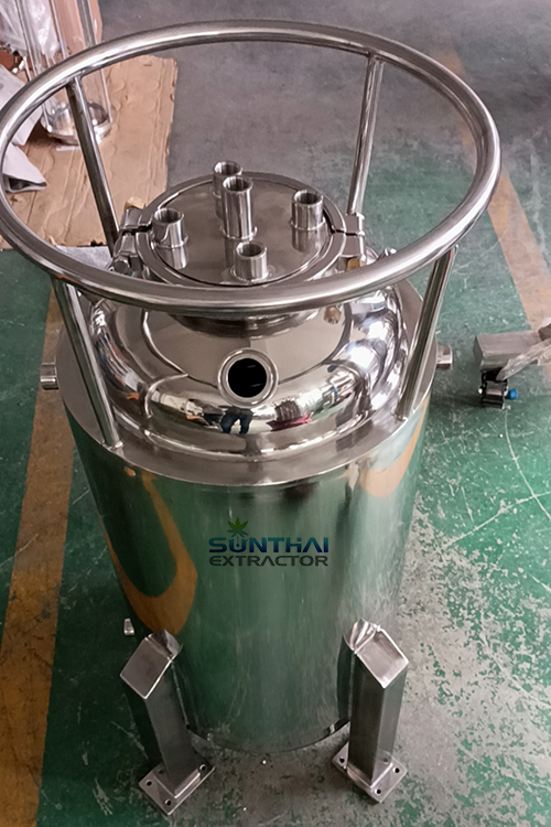 50lb Double Jacketed Solvent Tank with Casters from China manufacturer ...