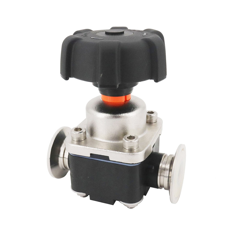 Sanitary Fluorine Lined Diaphragm Valve from China manufacturer ...