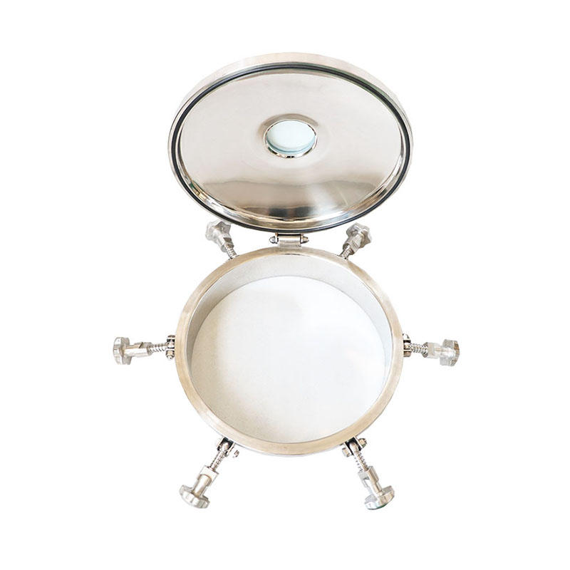 Sanitary Round Manway with Sight Glass from China manufacturer ...