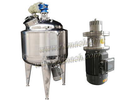 cream storage tank with agitator and bottom emulsifier - Buy facial ...