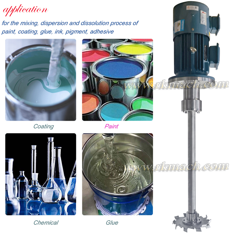 High Shear Dispersor Stainless Steel Cowles Disc Sawblade Mixer ...