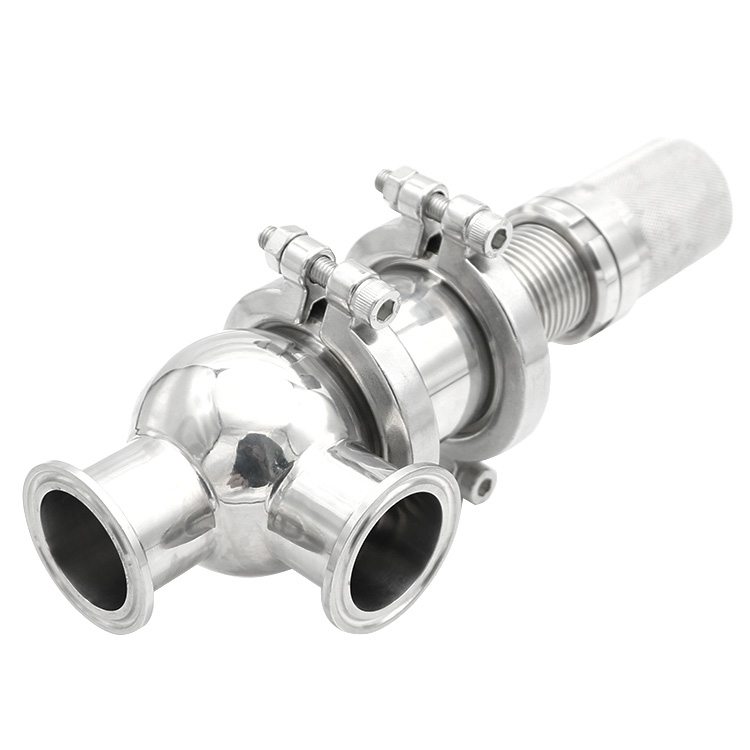 Sanitary Pneumatic Safety Pressure Overflow Valve from China ...
