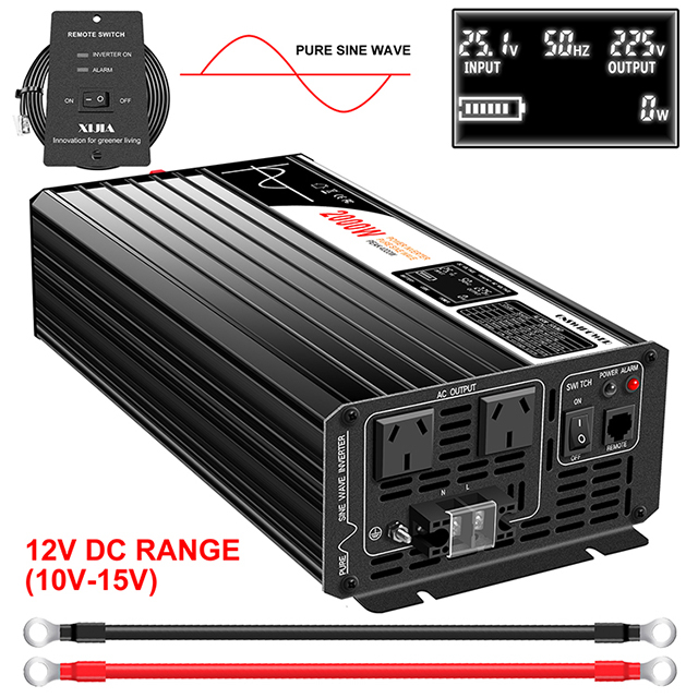 2000W Inverter Pure Sine Wave - Buy inverter 12v 220v 2000w, power ...
